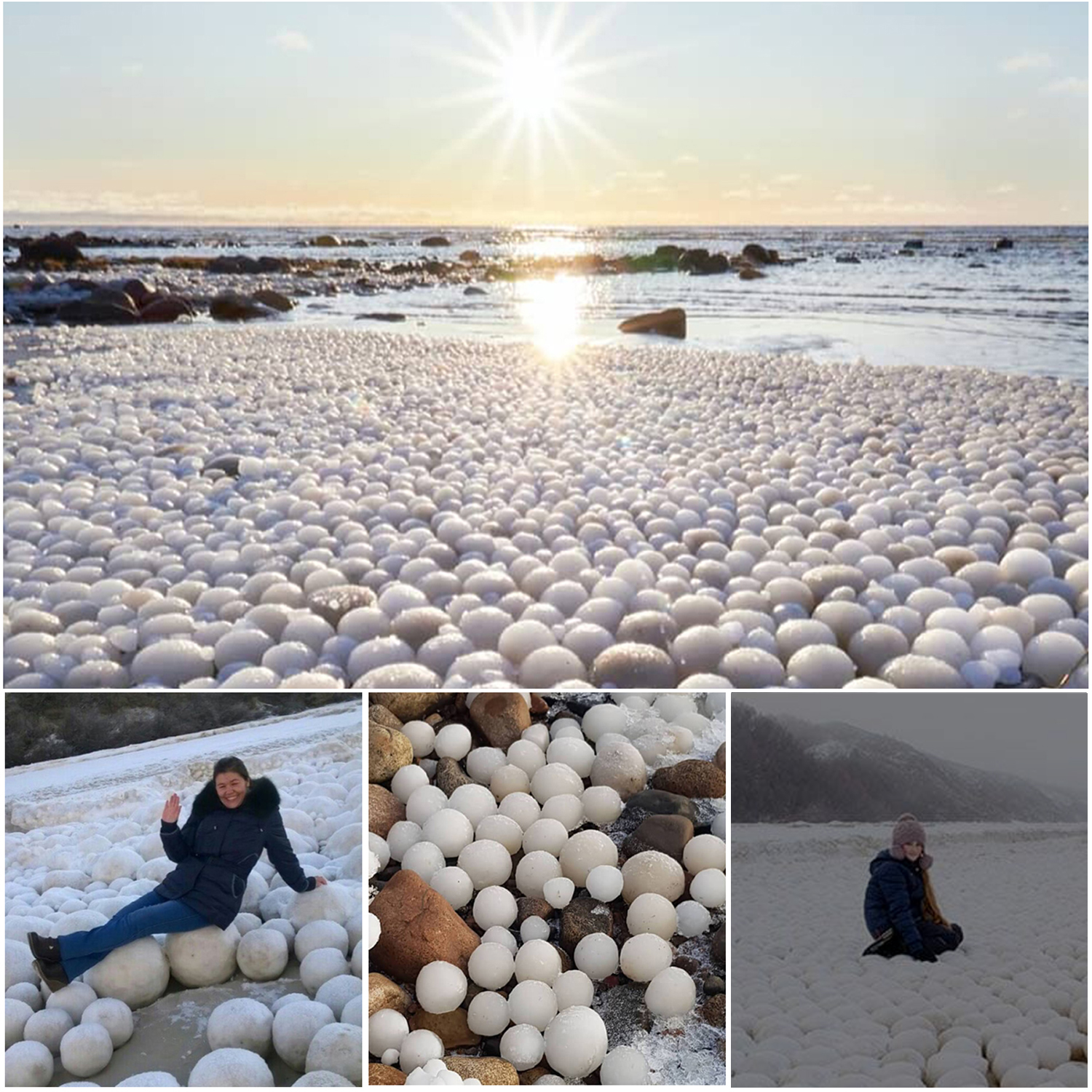 Rare and Breathtaking: Thousands of 'Ice Eggs' Discovered on Finnish Beach - Amazing Nature