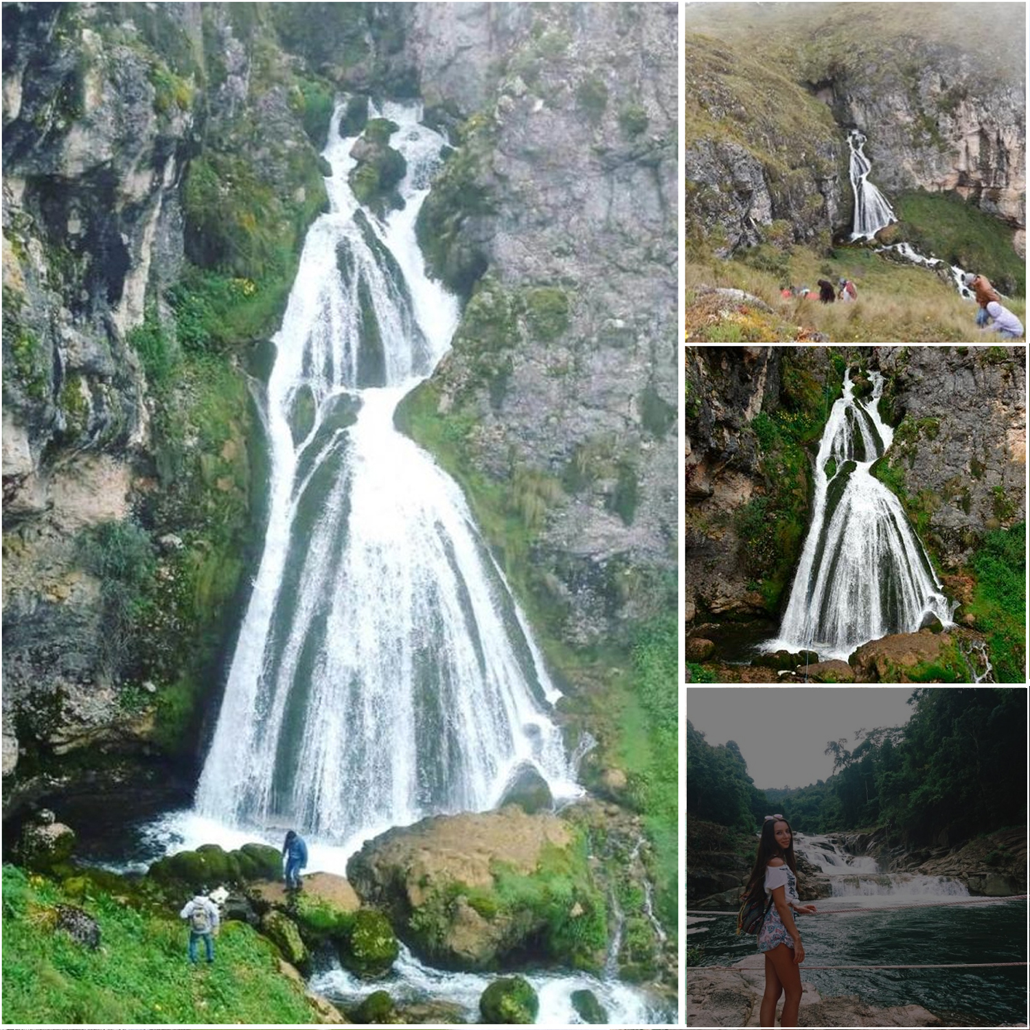 Recently Discovered Waterfall in Peru Looks Like a Bride Dressed in a ...