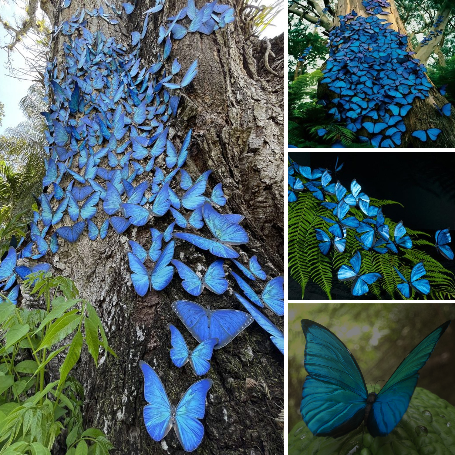 The Wondrous Mutant Butterfly That Can Change Colors at Will and Glows ...